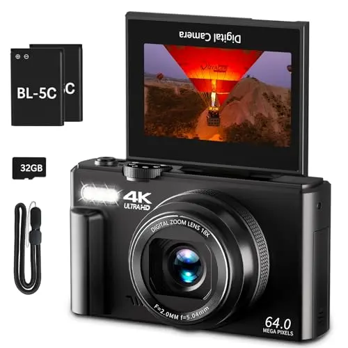 Best Digital Camera For Less Than $100 - 2026 Reviews - Camera Props